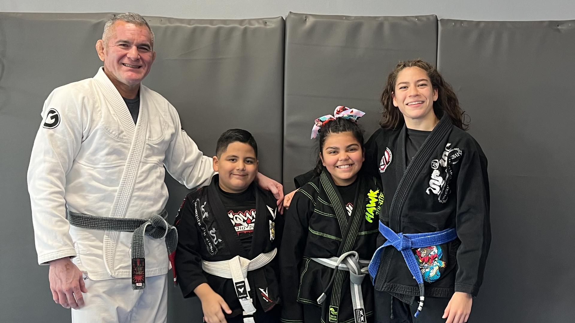 Young girl from San Antonio wins two world titles in jiu-jitsu | kens5.com