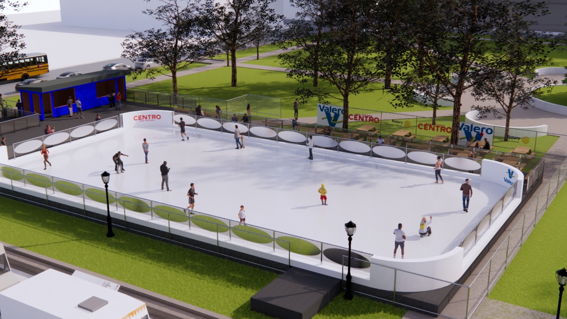 Ice skating at Travis Park returns Friday, Nov. 17 | kens5.com