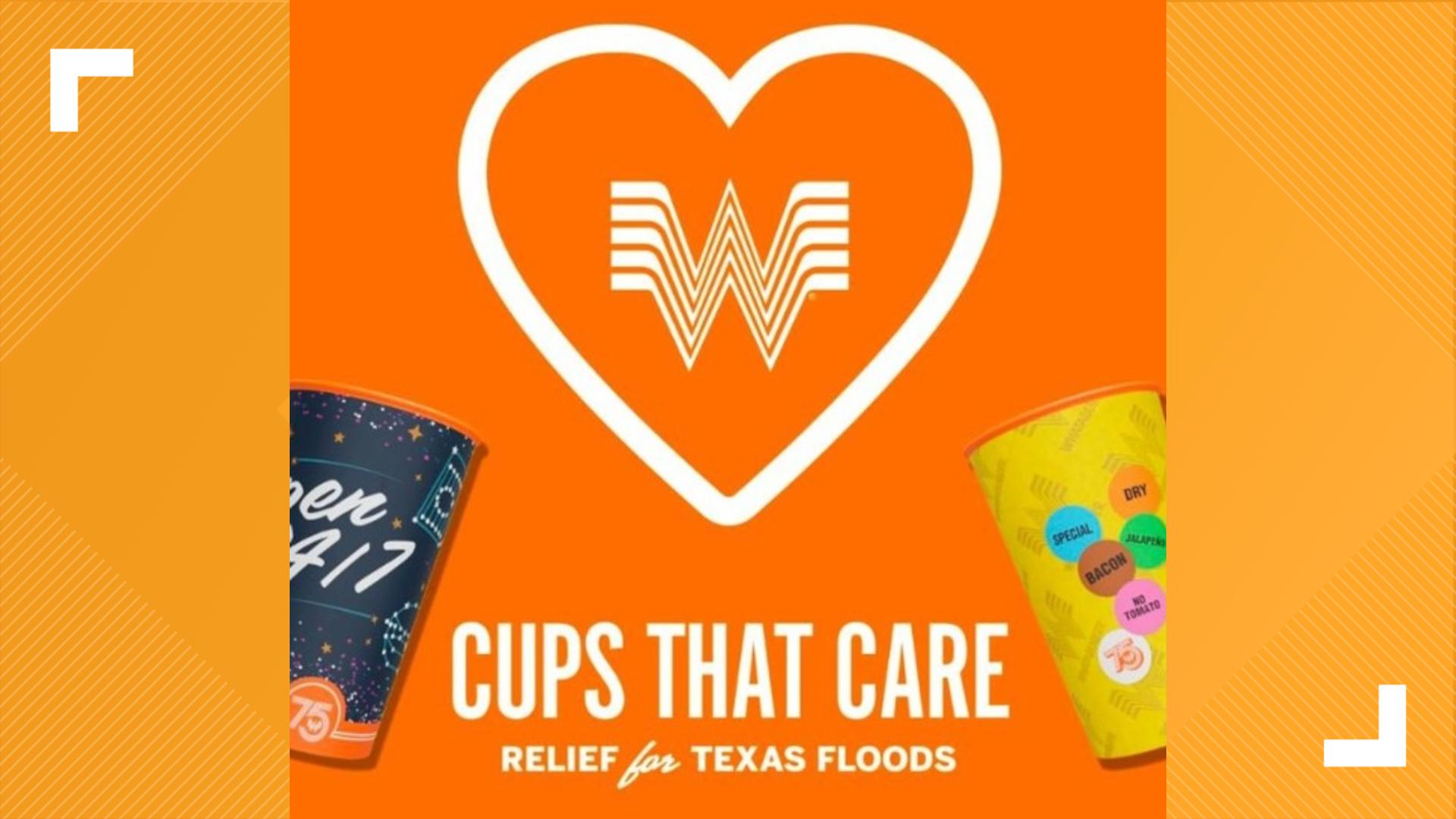 Whataburger raises funds for Texas flood relief | kens5.com