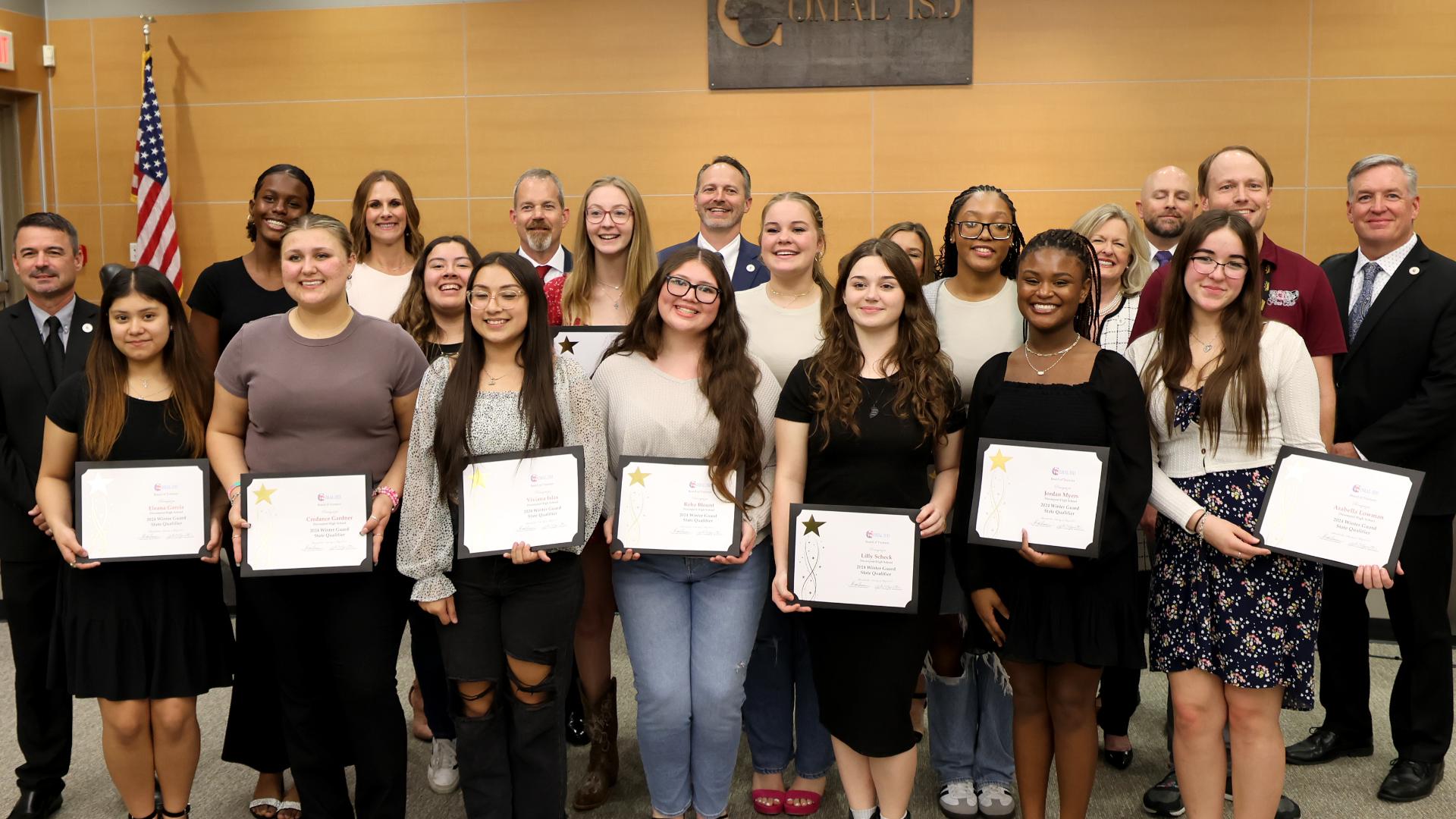 Two Comal ISD winter guard teams place at state competition | kens5.com