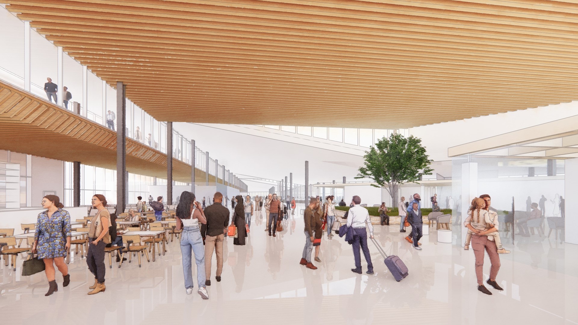 Wider gates, more concession space, and parking improvements in new ...