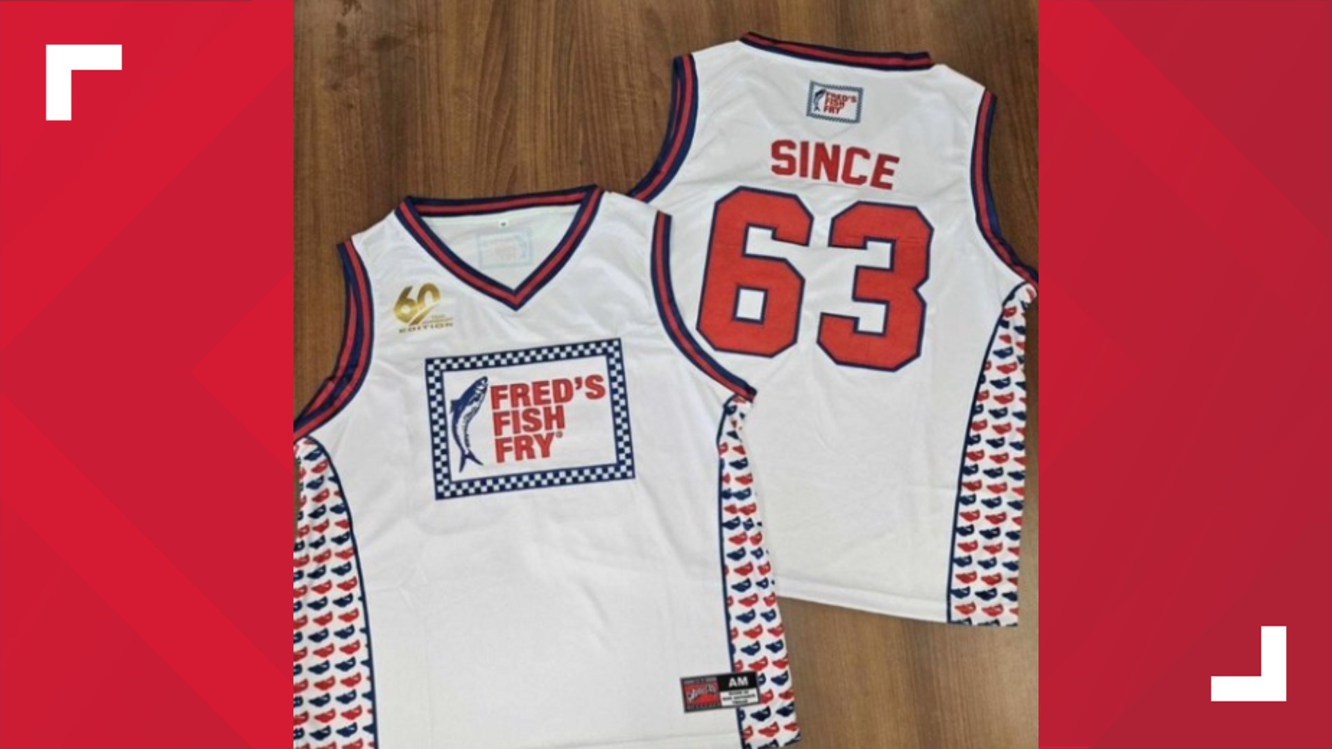 Fred's Fish Fry releases its official jersey | kens5.com
