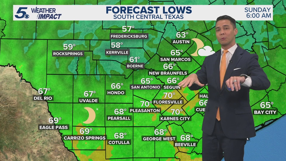 Comfortable mornings, seasonal afternoons throughout the weekend | KENS ...