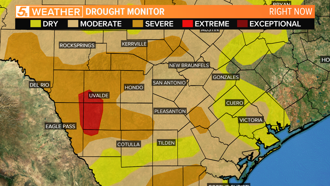 South Texas seeing slight improvement in drought conditions | kens5.com