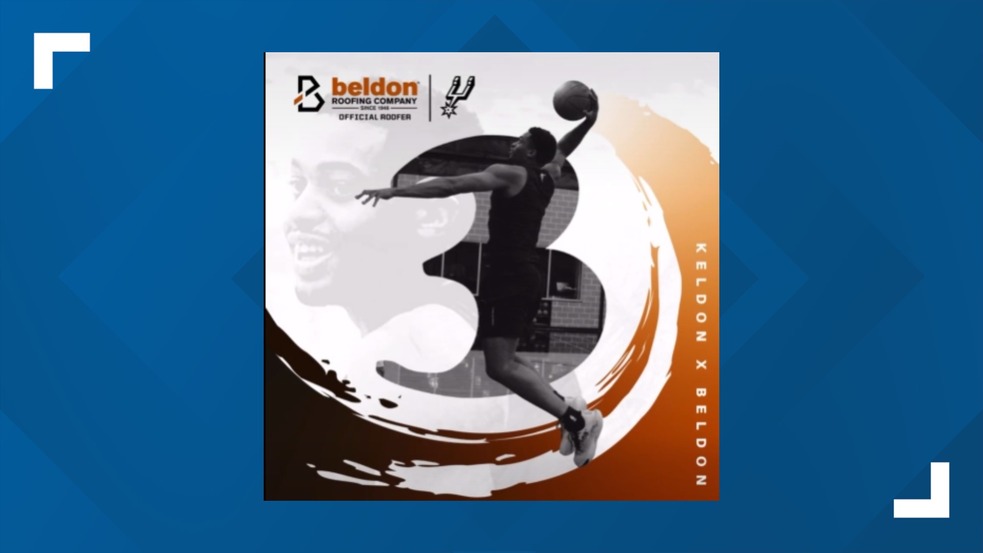 Spurs' Keldon Johnson teams up with San Antonio's Beldon Roofing ...