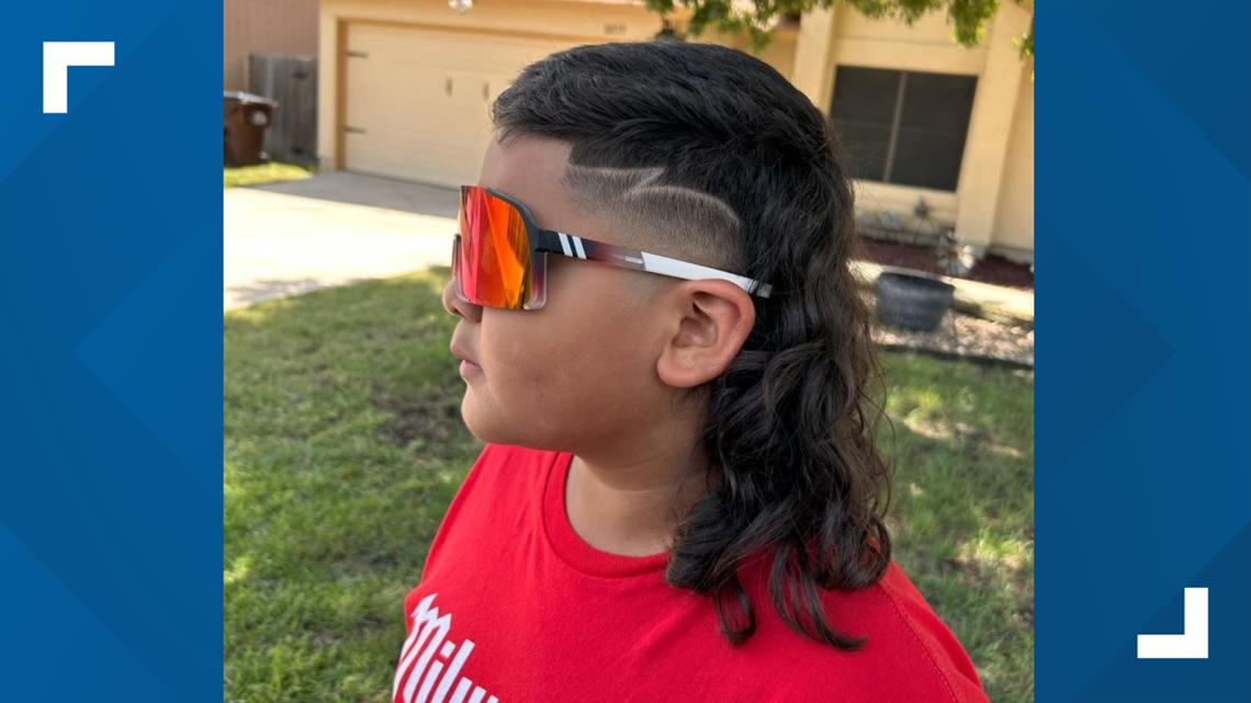 San Antonio boy hopes his mullet takes him to victory | kens5.com