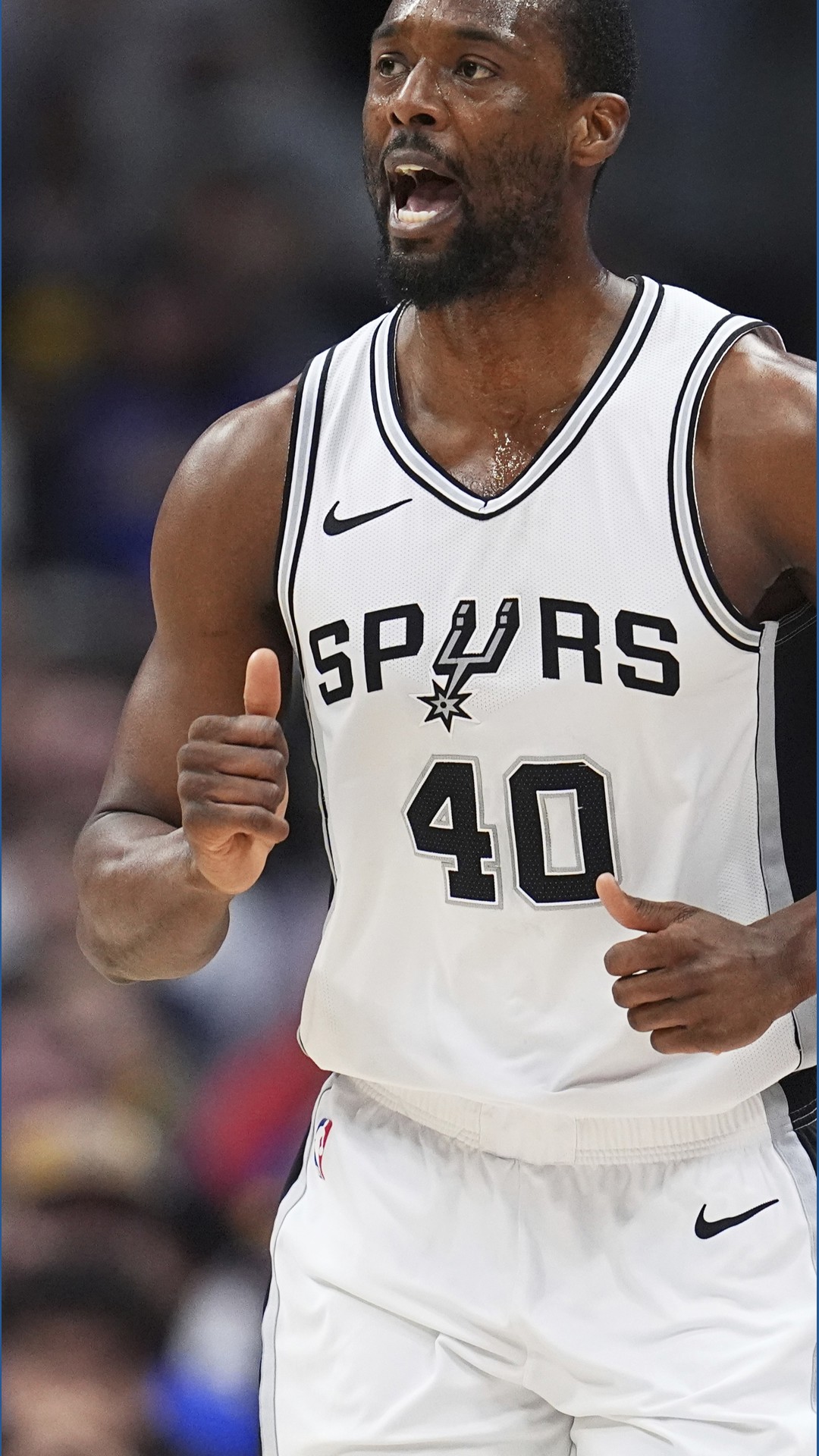 Spurs' Harrison Barnes is coming up big from the three-point line ...
