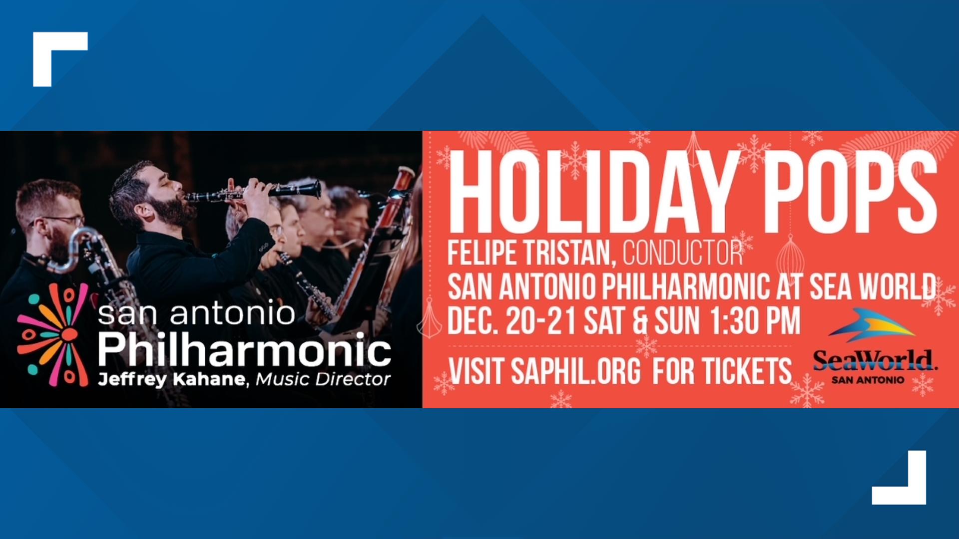 San Antonio Philharmonic brings Holiday Pops to SeaWorld San Antonio ...