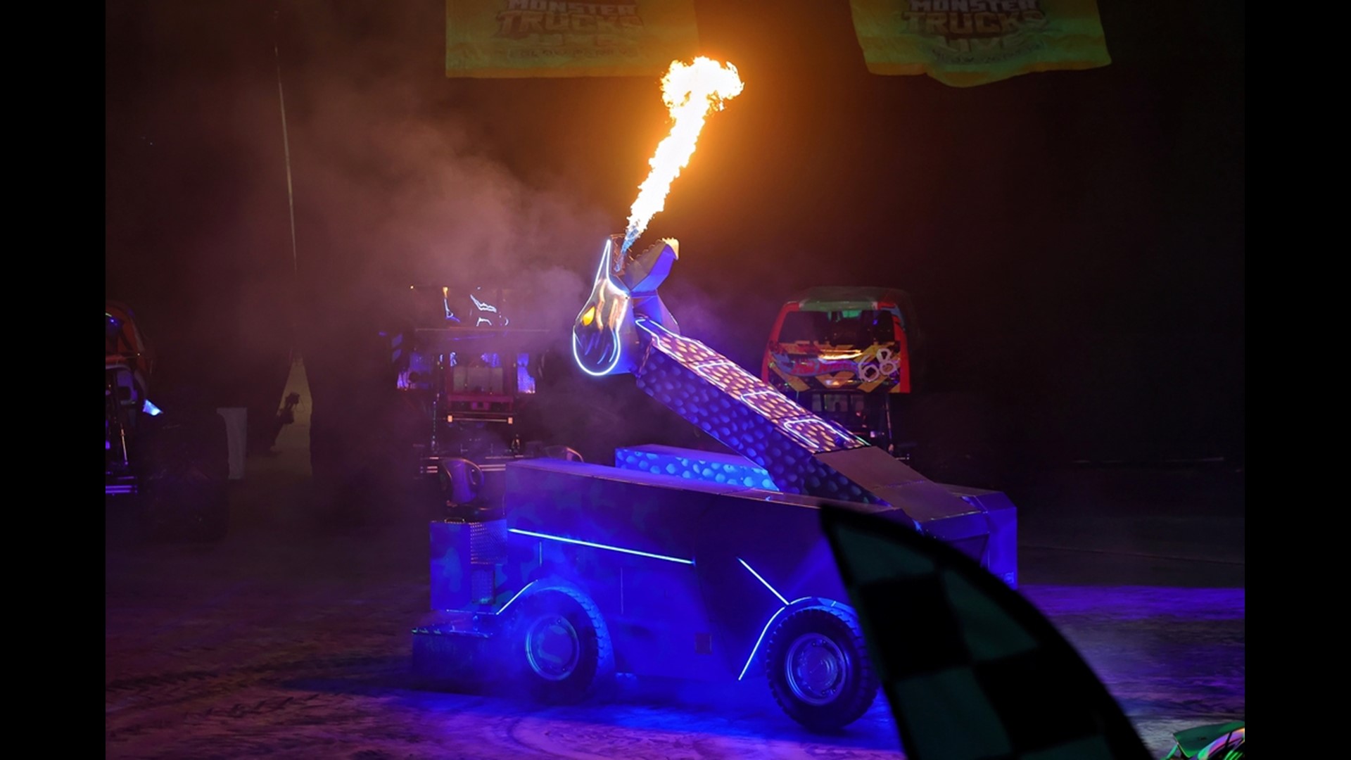 Hot Wheels Monster Trucks are in town glowing this weekend | kens5.com