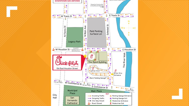 Chick-fil-A opening new restaurant downtown | kens5.com