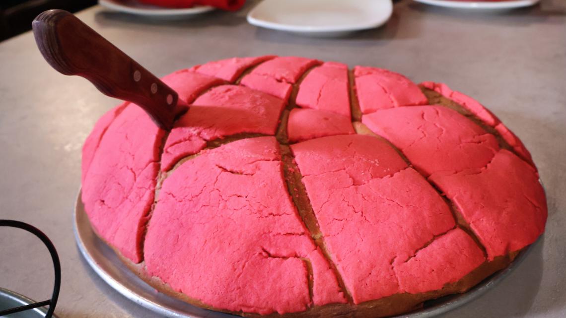 Discover giant concha at San Antonio's Panfila Cantina | kens5.com