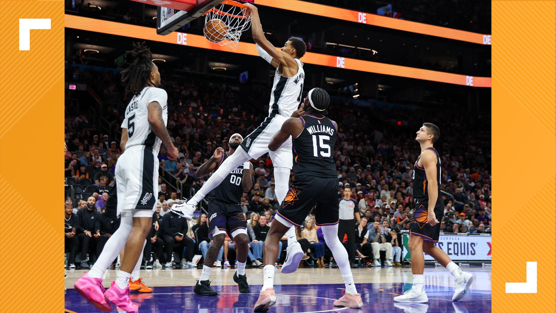 Spurs look to continue hot shooting against the Suns Thursday night ...