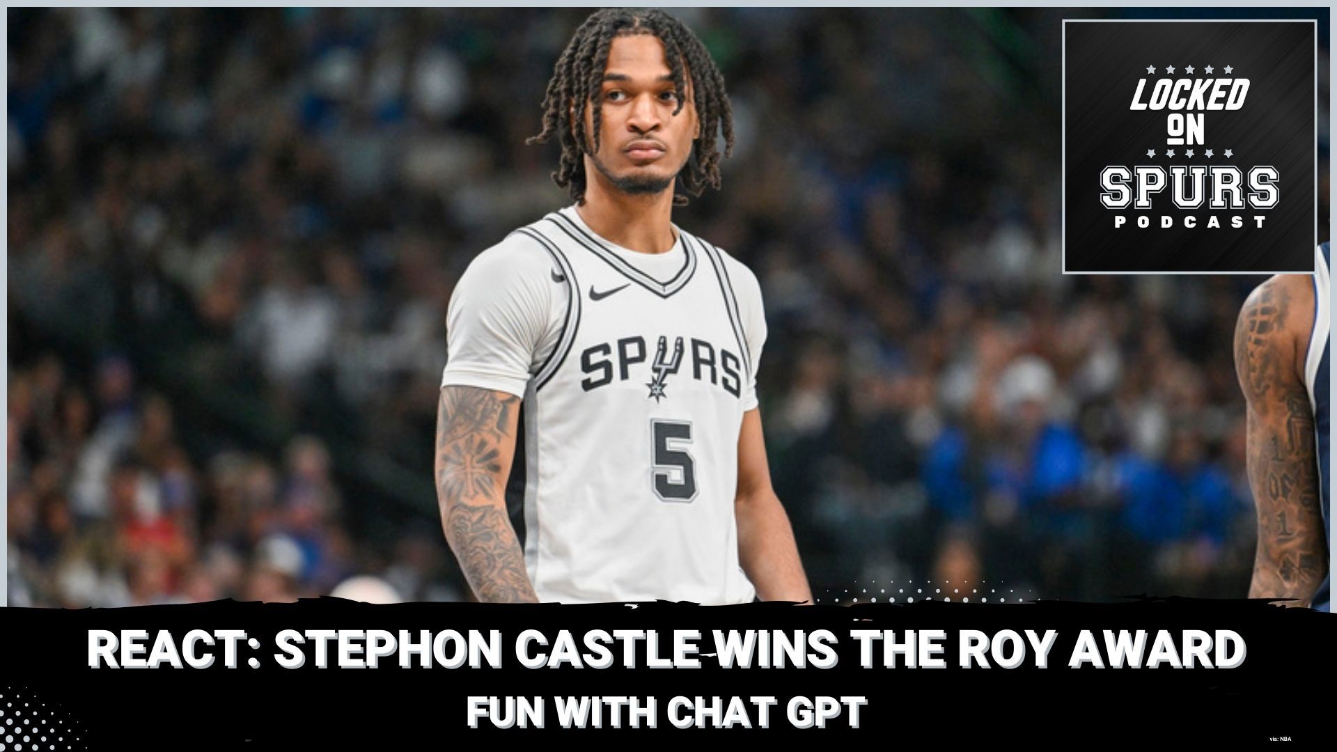Spurs Stephon Castle shares Rookie of the Year moment | kens5.com