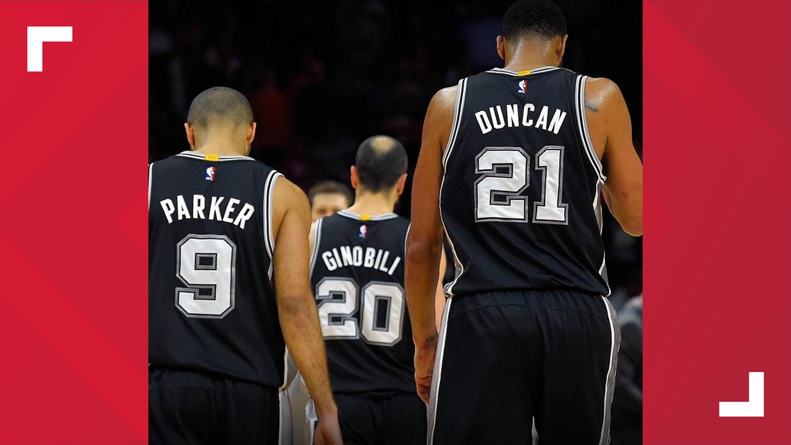 Happy Big 3 Day! A walk down Spurs memory lane | kens5.com