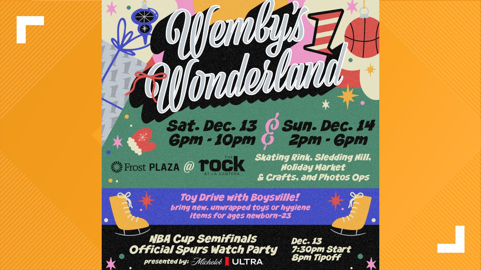 'Wemby's Wonderland' coming to The Rock; Spurs' Stephon Castle invests ...