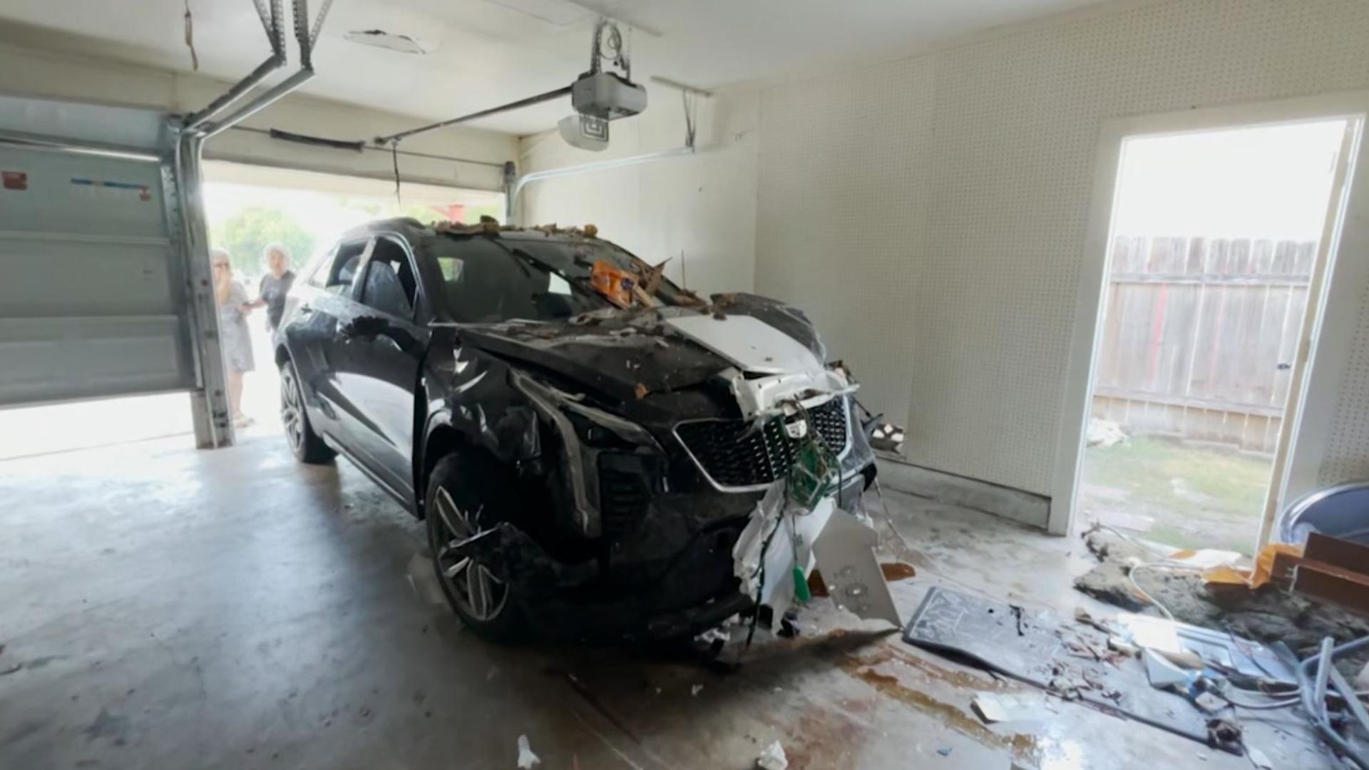 Homeowner demands action from city after car crashed into home | kens5.com