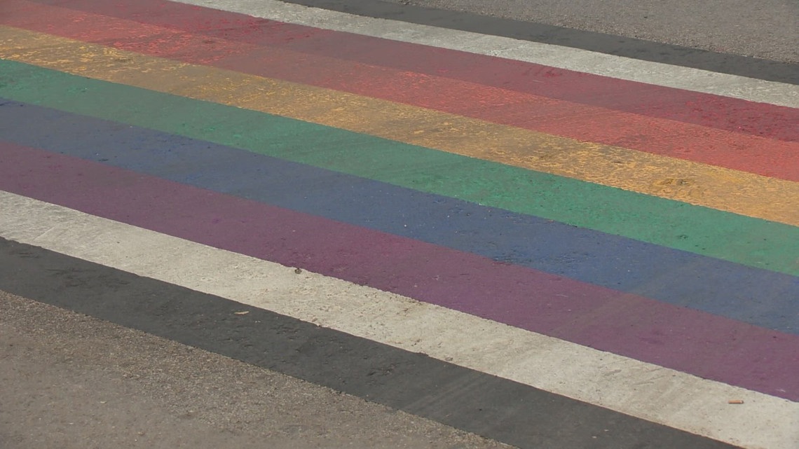Rainbow crosswalks in Pride Cultural Heritage District will soon be ...