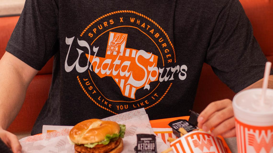 Spurs release new clothing line in collaboration Whataburger | kens5.com