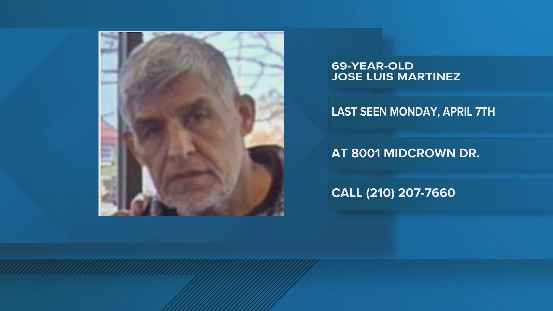 San Antonio police issue Silver Alert for missing man | kens5.com
