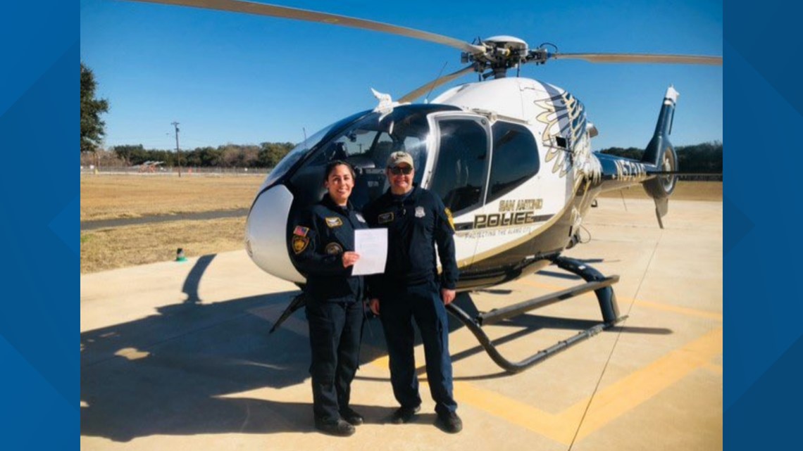 Second female pilot in SAPD's history to fly Eagle Unit | kens5.com
