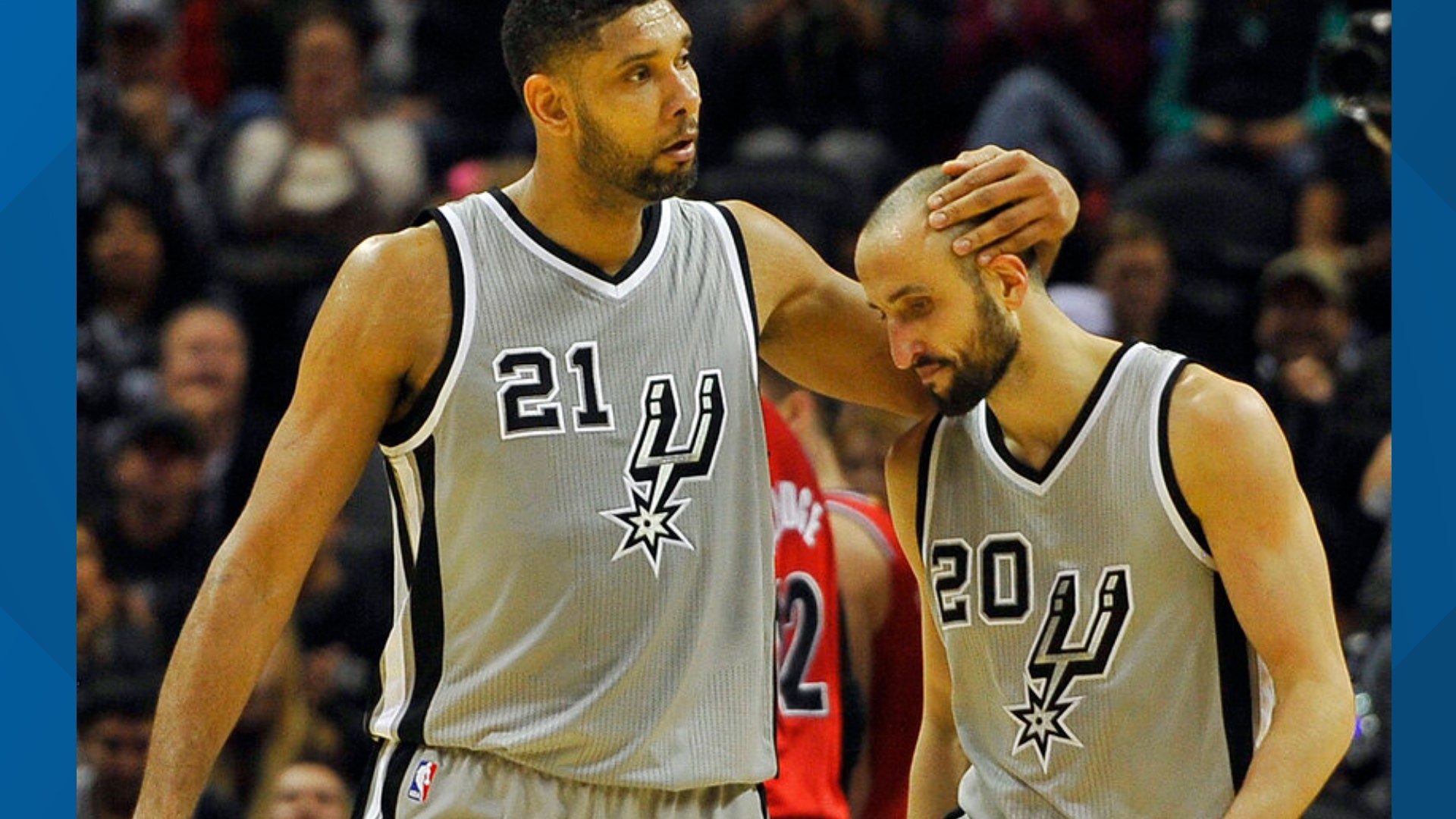 'I owe TD big time' | For Manu Ginobili selecting Tim Duncan | kens5.com