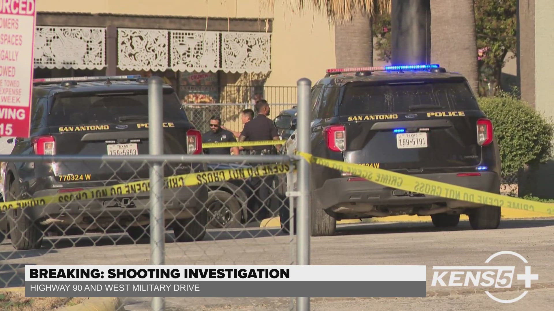 Two San Antonio police officers shot, huge law enforcement presence on ...