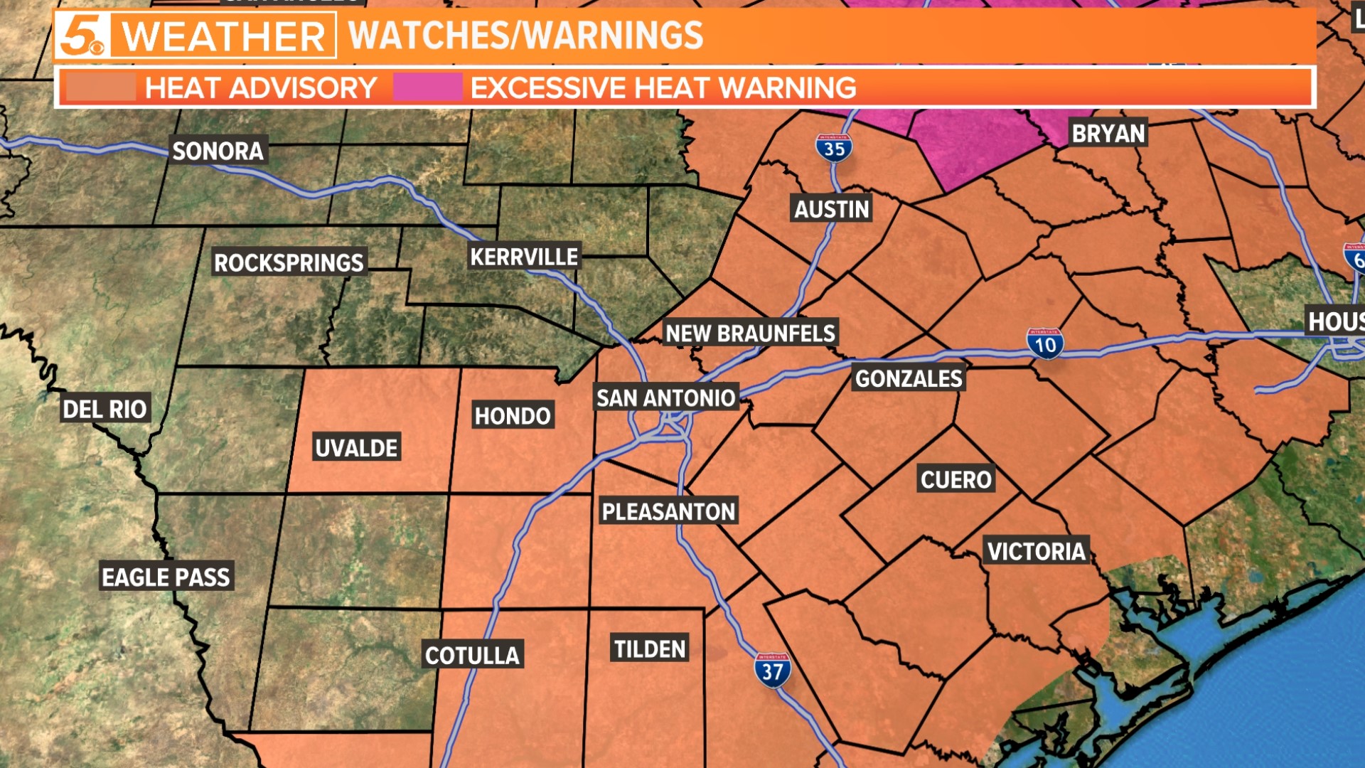 WEATHER ALERT: Heat Advisory extended through Monday; Temperature ...