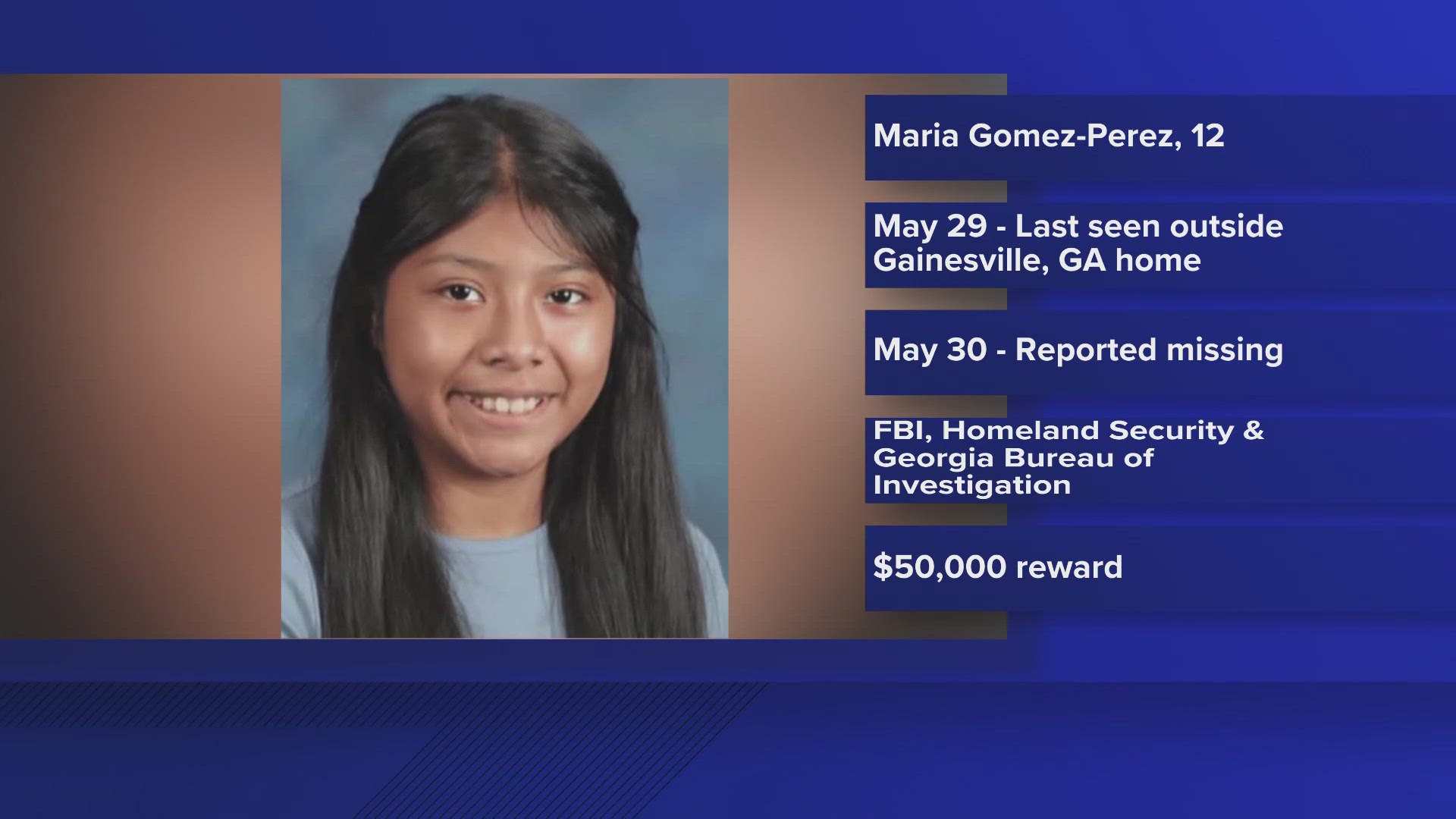 Investigators expanding search for Maria Gomez-Perez to Texas, other ...
