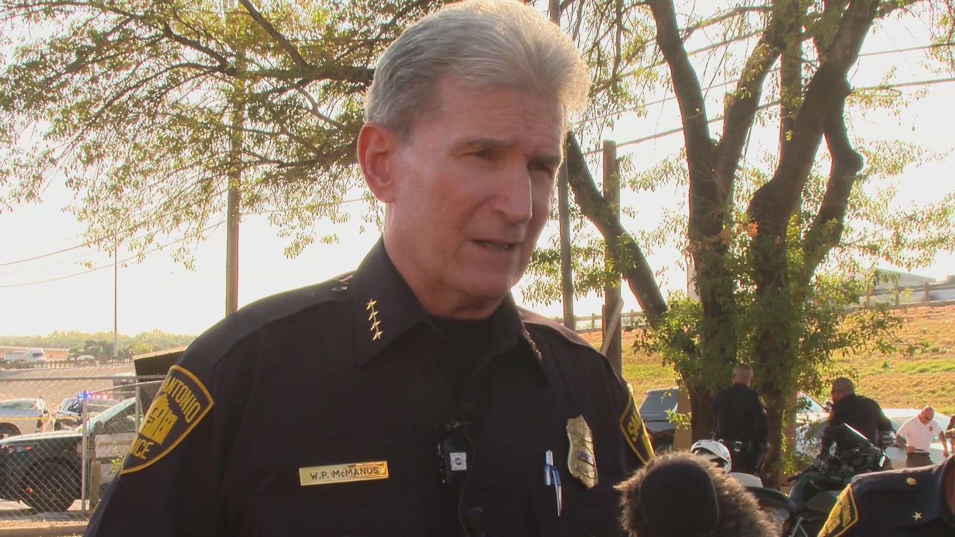 Two officers shot at Highway 90 and West Military Drive, officials say ...