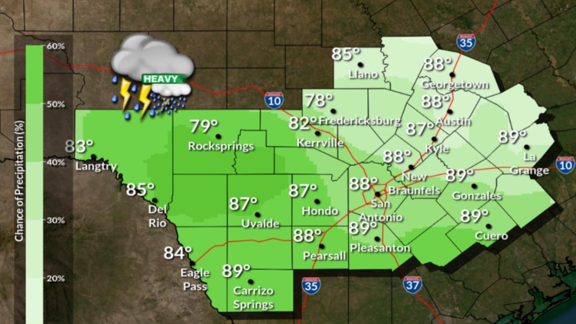 Weather Maps | 14 Day Forecast | San Antonio, Texas | kens5.com