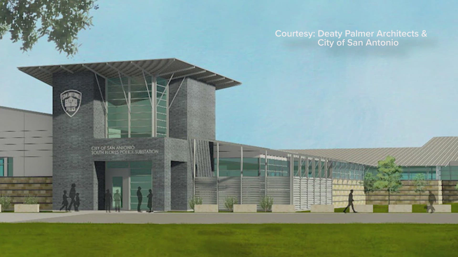 Long-planned SAPD substation starting to take shape on south side ...