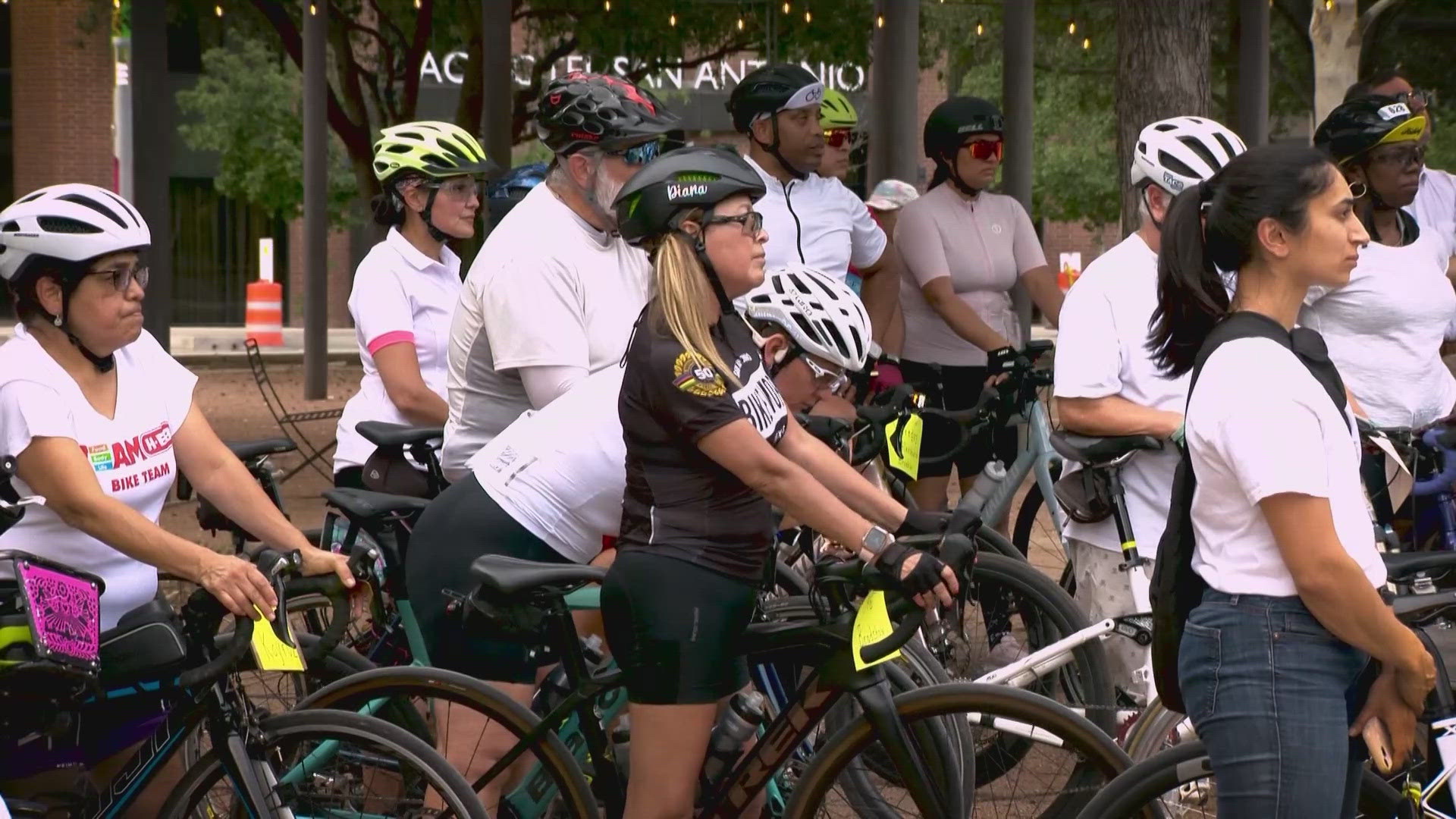 San Antonio cyclists pedal silently to honor victims and demand safety ...