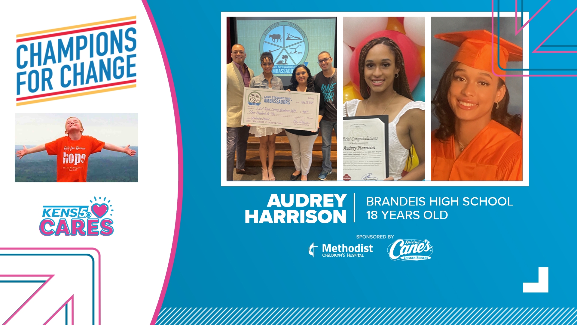 KENS CARES: 2024 Champions for Change are working to help others and improve our community ...