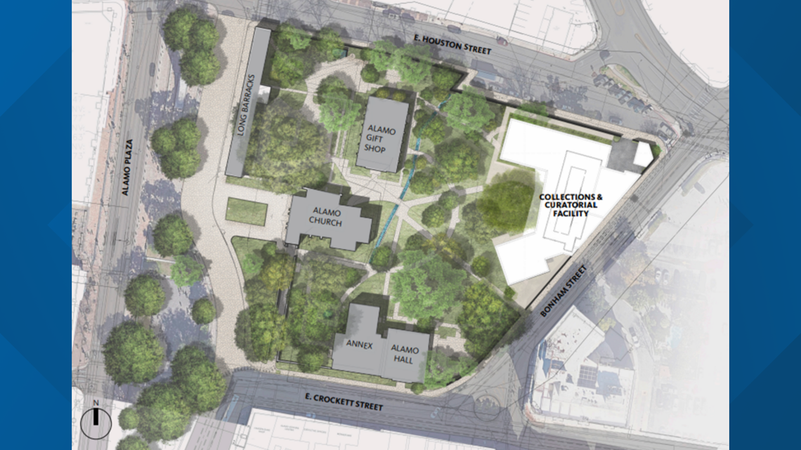 The Alamo releases pics of new exhibit hall, collections building ...