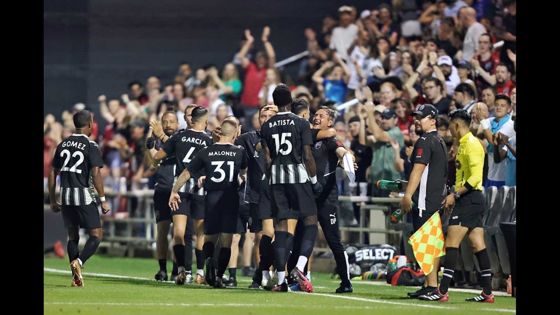 Photos: SAFC wins home opening game | kens5.com