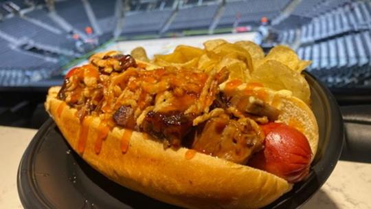 'The Alien Dog' served during NBA Finals in honor of Wembanyama | kens5.com