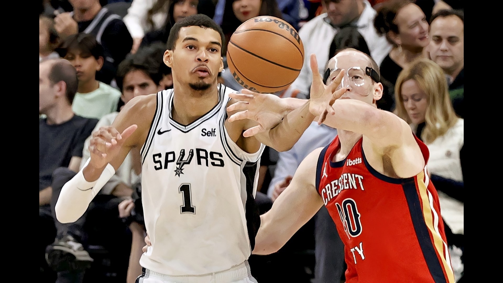 Spurs crushed by hot-shooting Pelicans, 146-110 | kens5.com