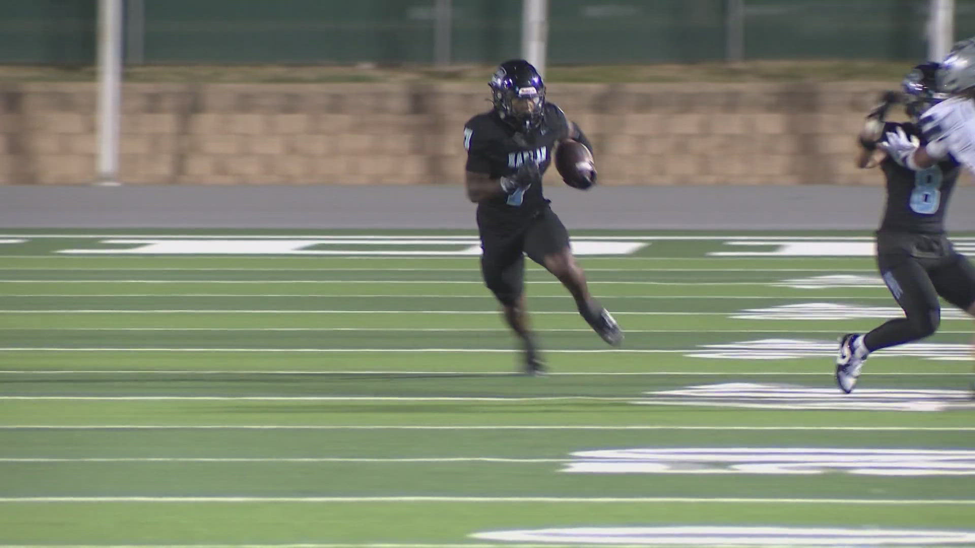 Harlan Hawks star running back headed for TCU, dominates the field ...