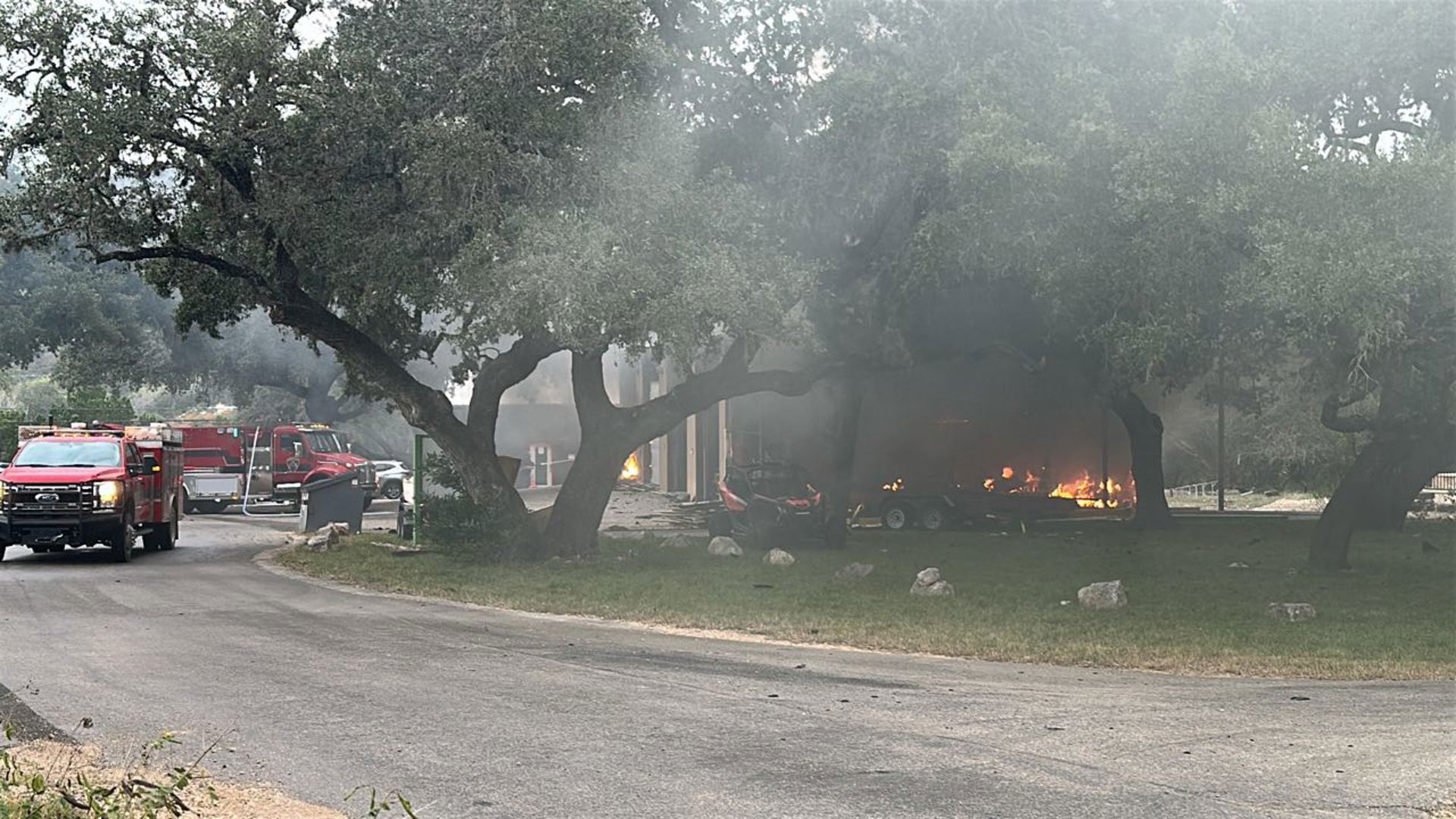 WELDING SPARK STARTS FIREHOUSE ON FIRE - TEXAS | Firefighter Close ...