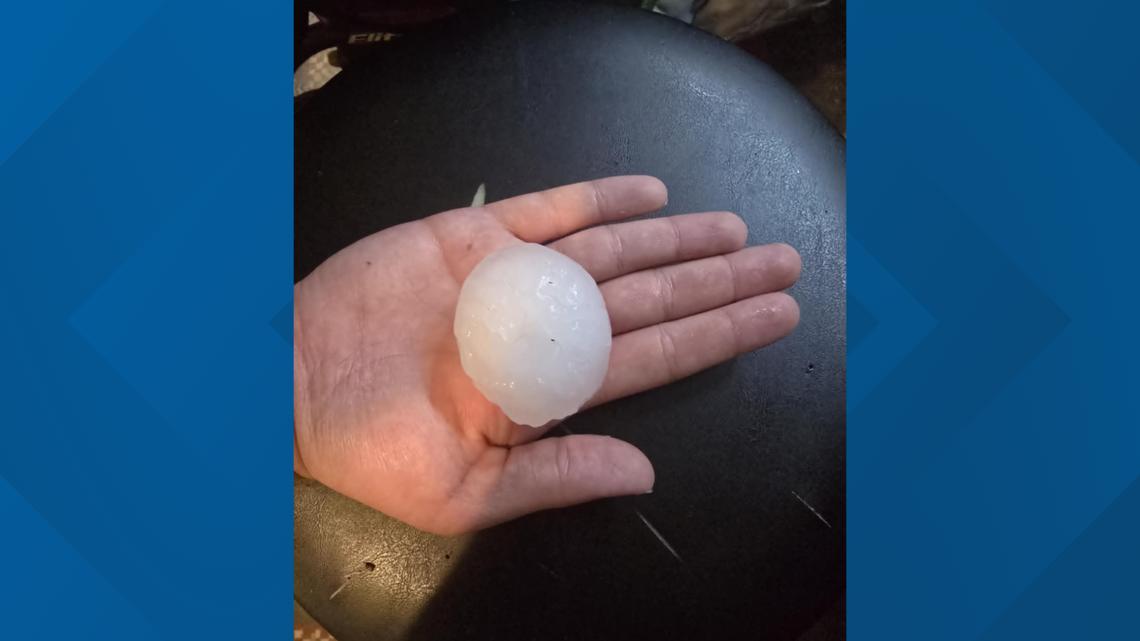 Storms in South Texas: Hail pummels Kerrville, rain arrives in San ...