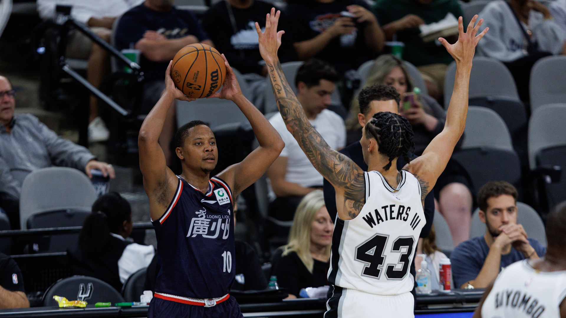 Spurs win preseason opener, beat visiting China team 119-88 | kens5.com