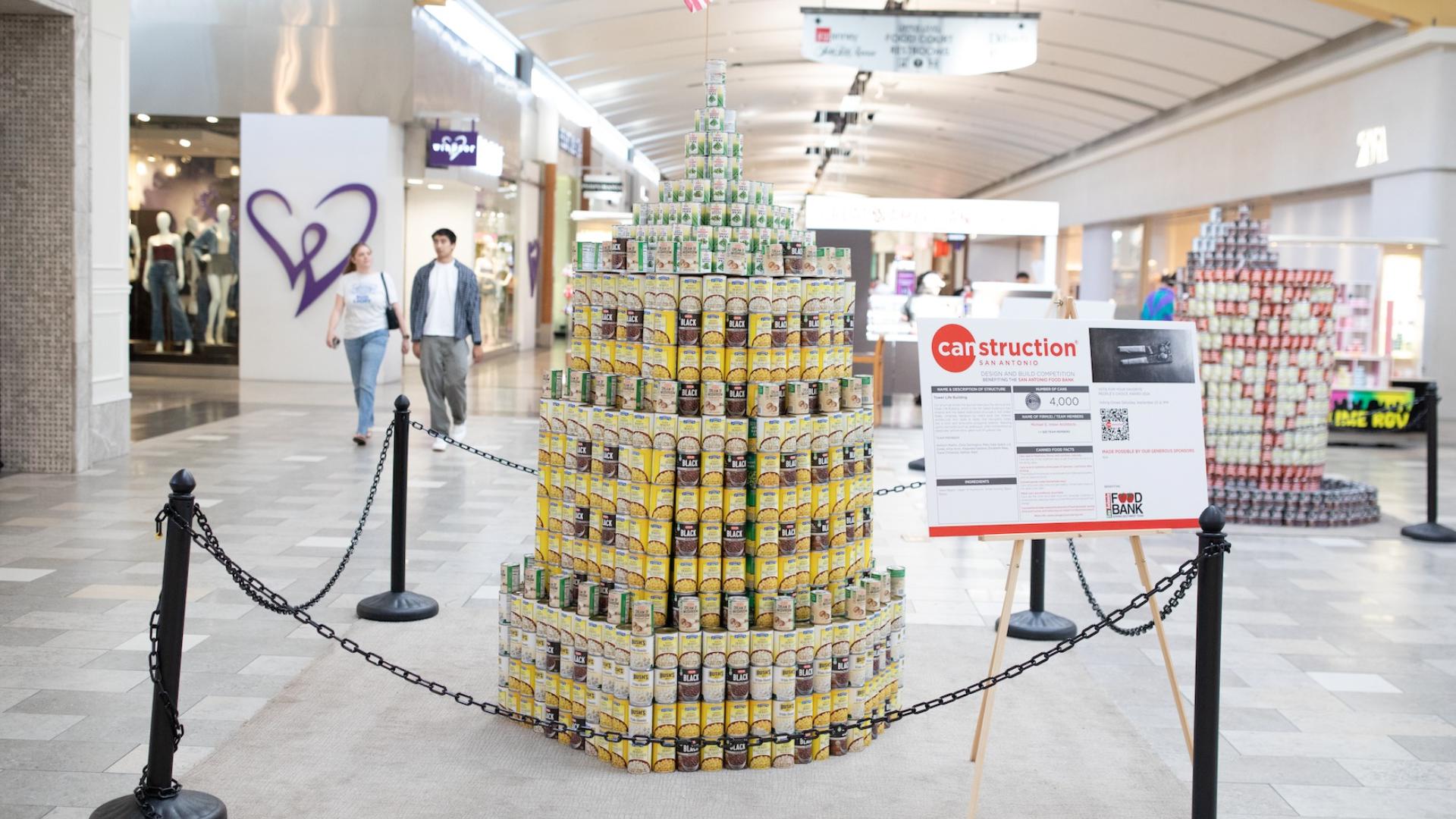 CANstruction competition benefits Texas Food Bank | kens5.com
