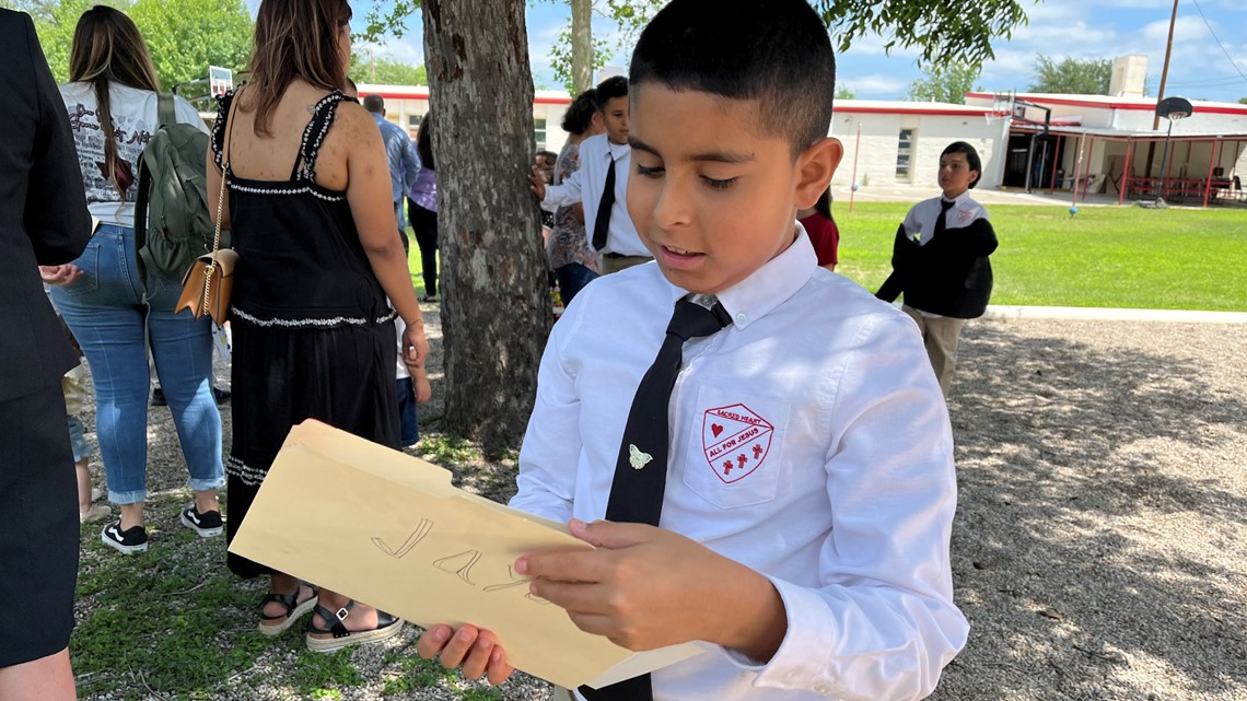 A year after sharing his story of survival with KENS 5, Jaydien's ...