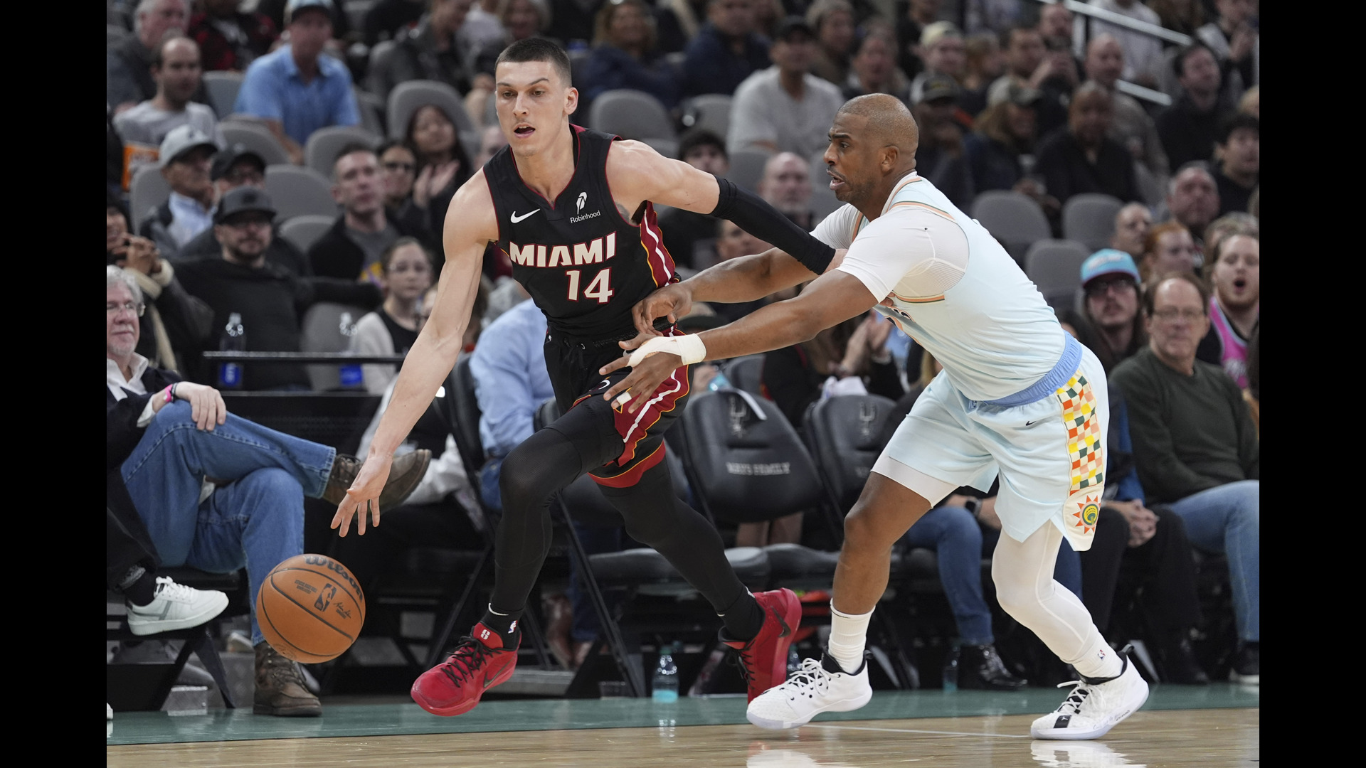 San Antonio Spurs lose to Miami Heat 105-103 after buzzer beater ...