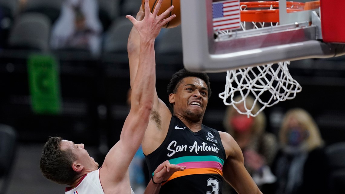 San Antonio Spurs vs. Miami Heat - April 21, 2021 | kens5.com