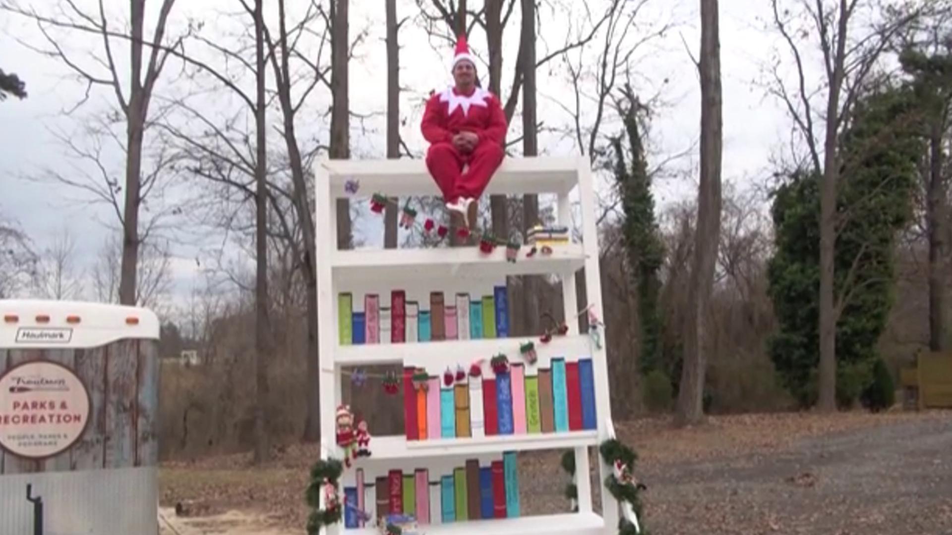 Real life 'Elf on a Shelf' spotted in North Carolina | kens5.com