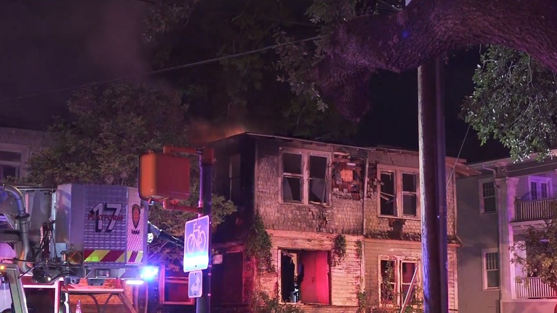 House fire takes three hours for crews to extinguish due to high winds ...