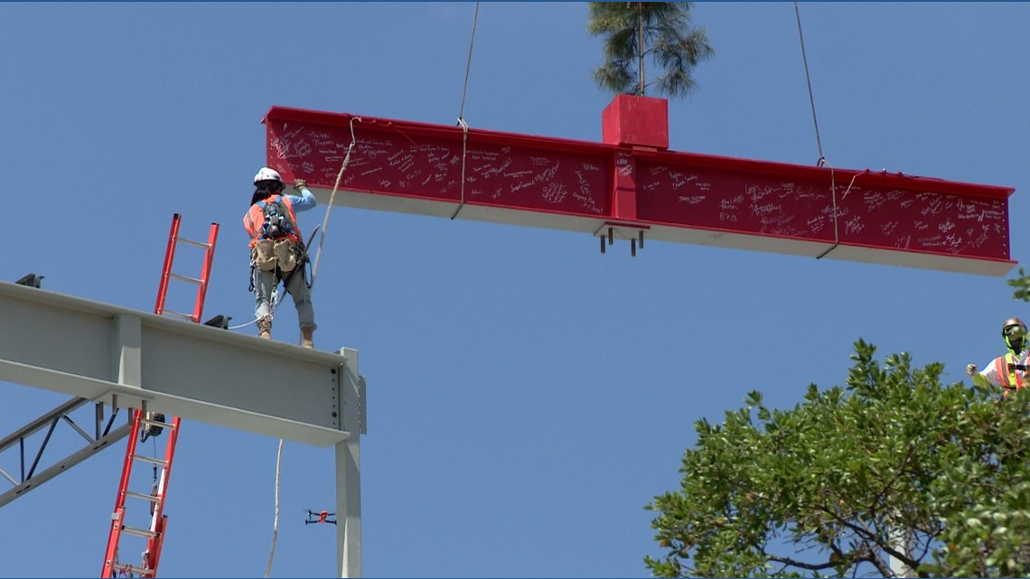 'Vision is taking shape': Construction of Alamo Museum reaches major ...