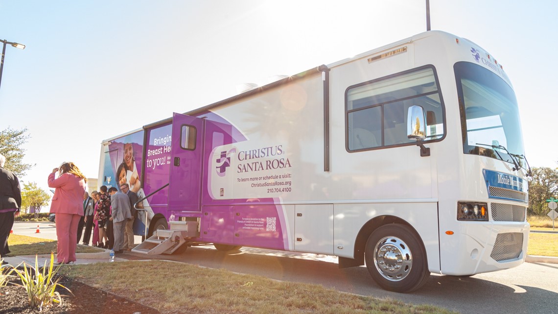 Mobile mammogram unit unveiled by Christus Santa Rosa | kens5.com