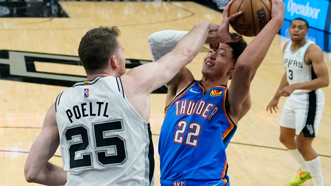 Five things to watch Spurs Thunder | kens5.com